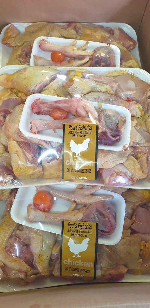 XL CORNISH CHICKEN - CUT CURRY PIECES – @ PAUL'S