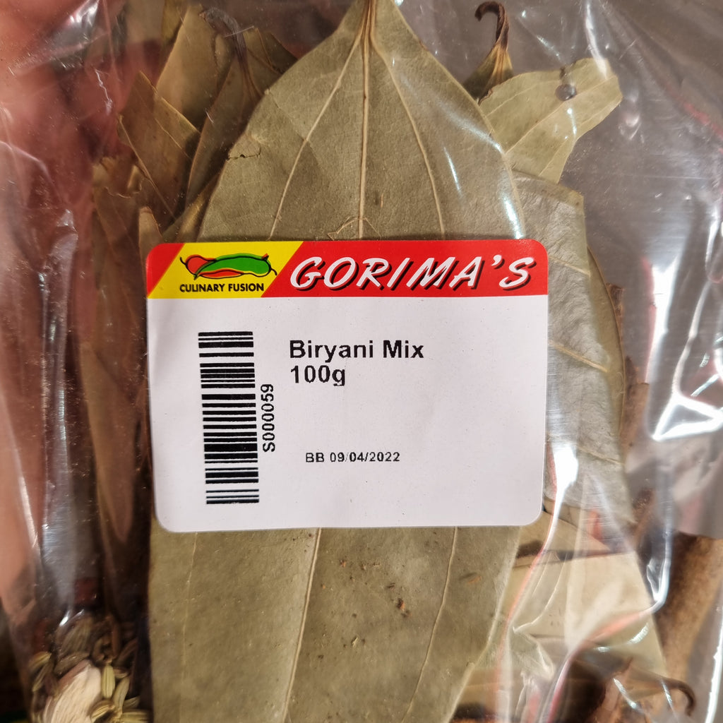 BRIYANI/BIRYANI MIX WHOLE SPICES 100G – @ PAUL'S