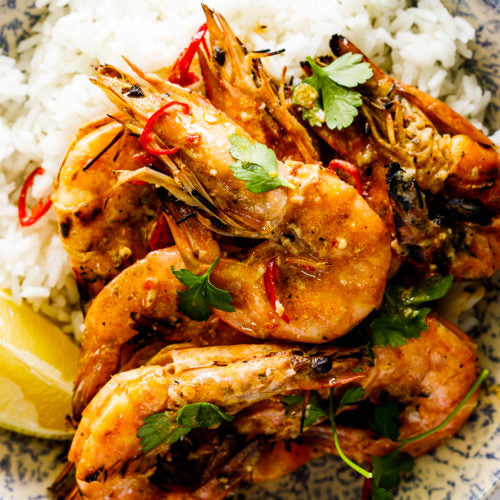 QUEEN PRAWNS HEAD ON 1KG – @ PAUL'S